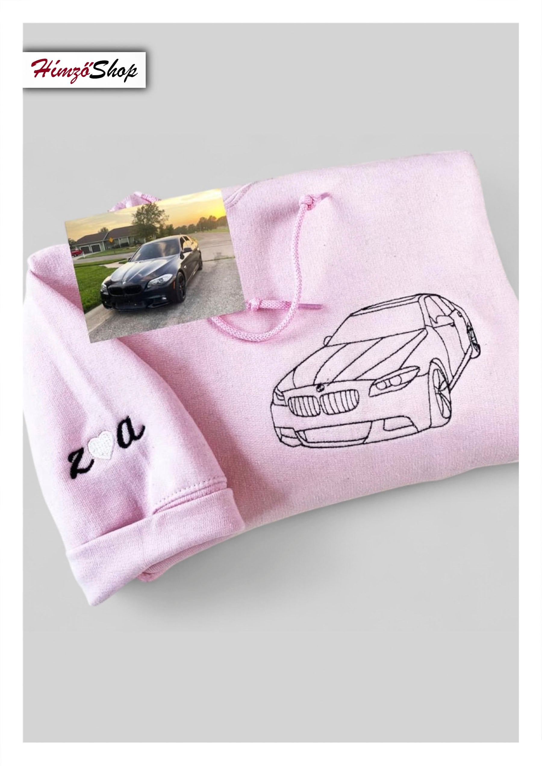 LINEART AUTÓ/MOTOR - Saját kép alapján | HÍMZŐSHOP